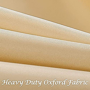 46 Inch Patio Curved Sofa Sectional Cover Heavy Duty Waterproof Outdoor Patio Furniture Covers