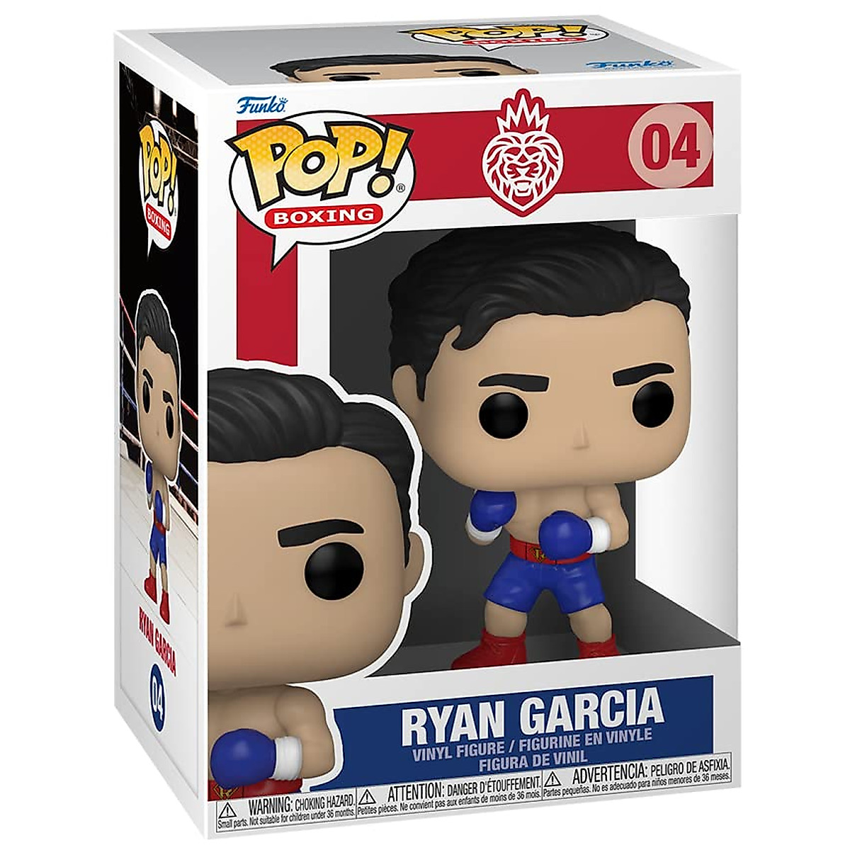 Boxing - Ryan Garcia Funko Pop! Vinyl Figure (Bundled with Compatible Pop Box Protector Case), Multicolored, 3.75 inches