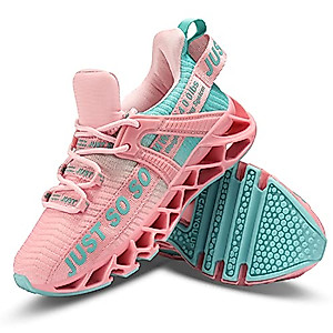 Viay Girls Sneakers Kids Shoes Fashion Kids Tennis Running Sports Shoes Girls Athletic Walking Shoes Size 2 Little Kid