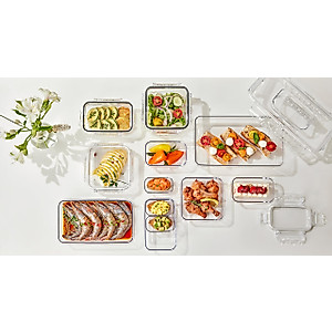 gotman Airtight Food Storage Container with Lid(13.5oz) Leak-Proof Baby Food Box | BPA-Free | Meal Prep | Microwave, Freezer and Dishwasher Safe | Kitchen Fridge Organizer Boxes | Fresher Food