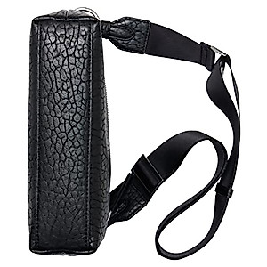 DKNY Gregorio TZ Crossbody, Black/Silver