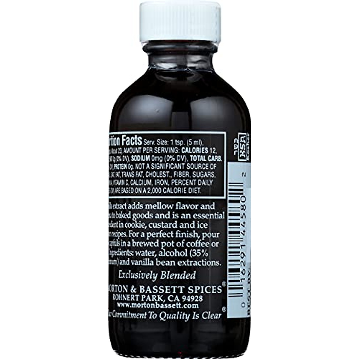 Morton & Bassett Vanilla Extract - 2oz