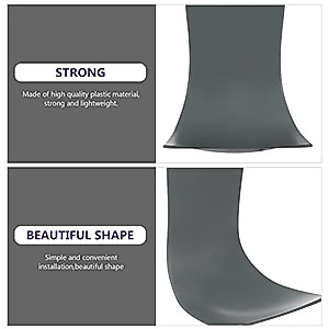 Cabilock 1pc Water Tray Black Stand Bathroom Soap Dispenser Tray Foam Dispenser Drip Tray Soap Dispenser Drip Tray Wall Hotel Droplet Tray Bark Conditioner Dripping Water Plastic