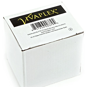 6, Clear, 10 ml Glass Roll-on Bottles with Stainless Steel Roller Balls - .5 ml Dropper included