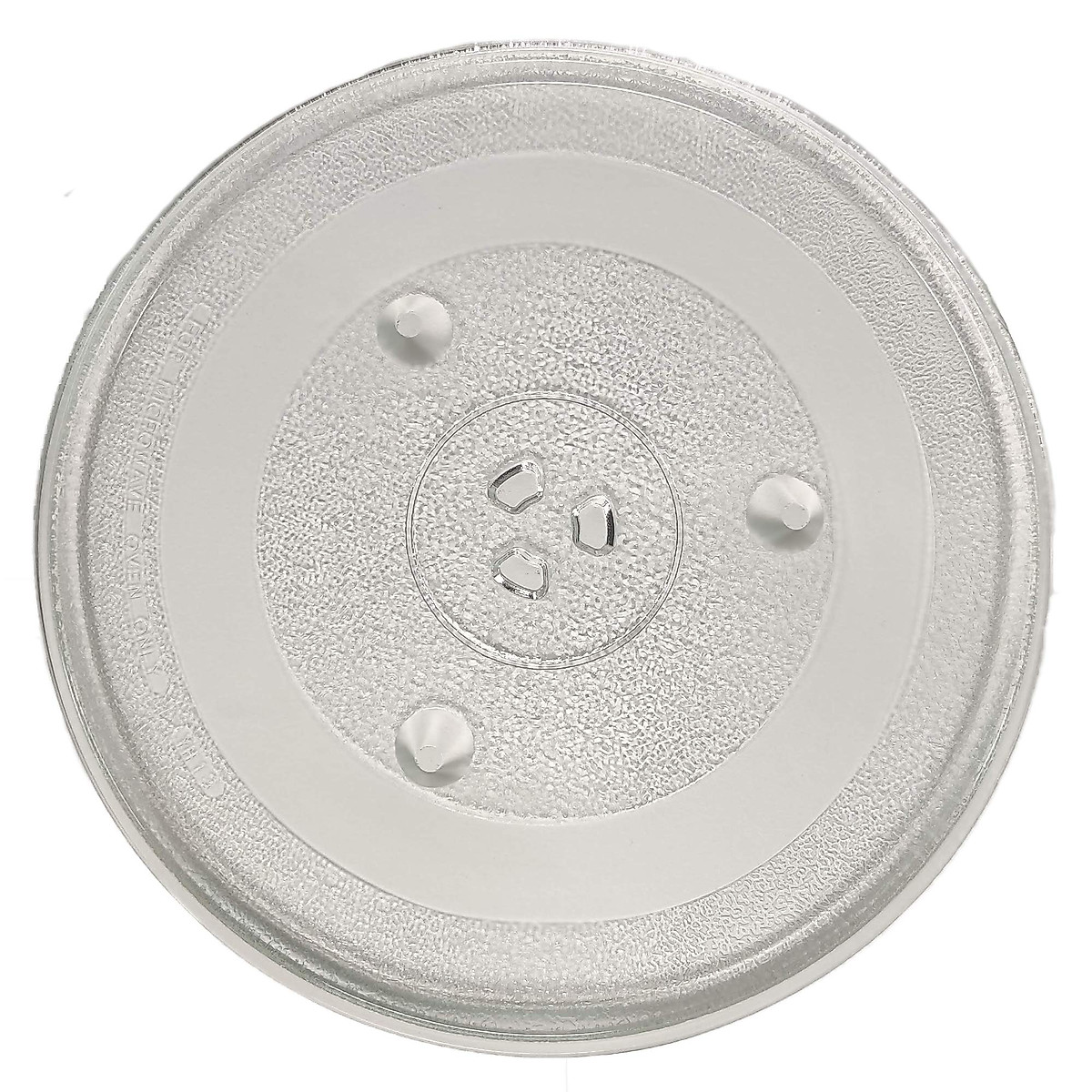 First Choice Brands 12.4" Glass Microwave Turntable Replacement Plate For GE, Samsung, Hotpoint And More - 315mm