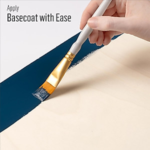 FolkArt Plaid Nylon Brush Set, 50559 Brown (3-Piece)