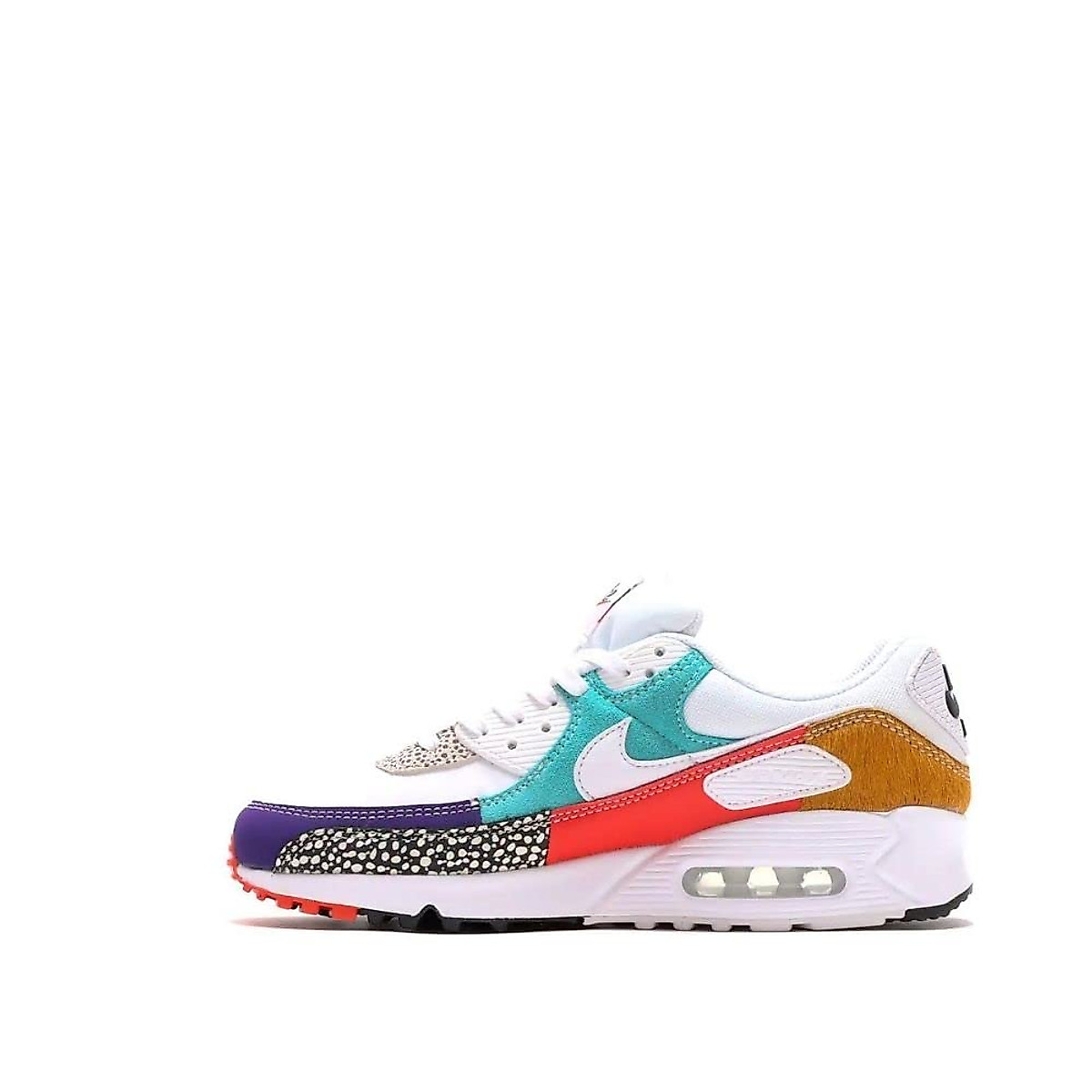 Nike Womens Air Max 90 SE Trainers DH5075 Sneakers Shoes (UK 4.5 US 7 EU 38, White Light Curry 100)