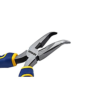 IRWIN Tools VISE-GRIP Pliers, Bent Long Nose, 6-Inch (2078226)