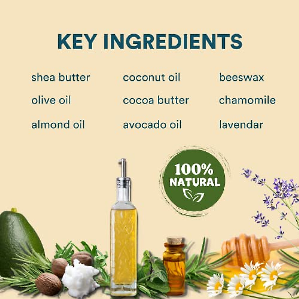 Dog Paw Balm, Relief for Dry Nose, Paws, & Cracking Skin, 100% Natural Ingredients Including Beeswax, Coconut Oil & Shea Butter, Made in The USA - 2 oz Paw Wax