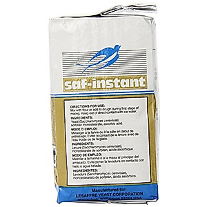 LeSaffre Saf-Instant Yeast, Gold, 1 Pound