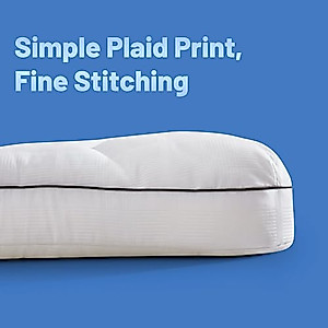 ROSUBA Cervical Pillow for Neck Pain Relief, Ergonomic Contour Orthopedic Support Pillow for Sleeping, Neck Shoulder Pain, Back Side Sleepers, Memory Foam Pillow with Breathable Pillowcase