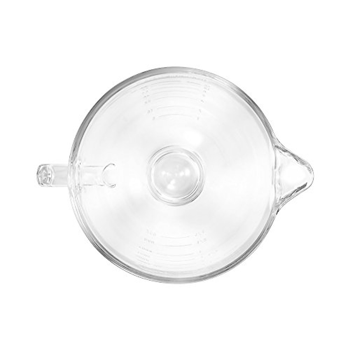 KitchenAid 5-Qt. Tilt-Head Glass Bowl with Measurement Markings & Lid