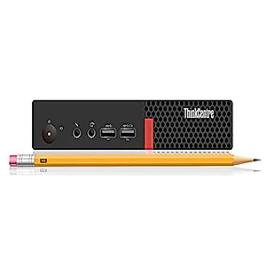 Lenovo ThinkCentre M910q Desktop Computer Mini PC, Quad Core i5-6500T up to 3.1GHz,32GB DDR4 RAM,New 512GB NVMe M.2 SSD + 1TB SSD,WiFi BT,Wireless Keyboard and Mouse,Windows 10 Pro(Renewed)