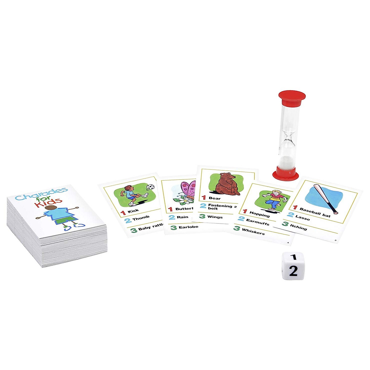 Pressman Charades for Kids - The 'No Reading Required' Family Game, 5"