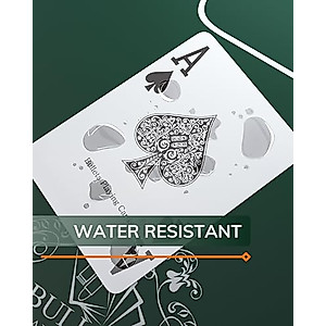 Bullets Playing Cards – Two Decks of Poker Cards – Waterproof Plastic – Easy to Read & Great Feel - Jumbo Index & Two Pips – Including Cut-Card - Professional Playing Cards for Texas Holdem Poker