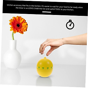 Yardenfun Timer Kitchen Countdown Clock Baking Reminder Kitchen Reminder Alarm Counters 60 Minutes Loud Alarm E Tool Kids Tools Kitchen Time Reminder Mechanical Plastic to Rotate Equipment