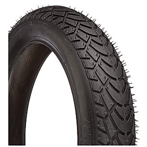 Mitas Semi Slick Tread Pushchair Tyres - Black, 12.5 x 1.75/2.25 -Inch