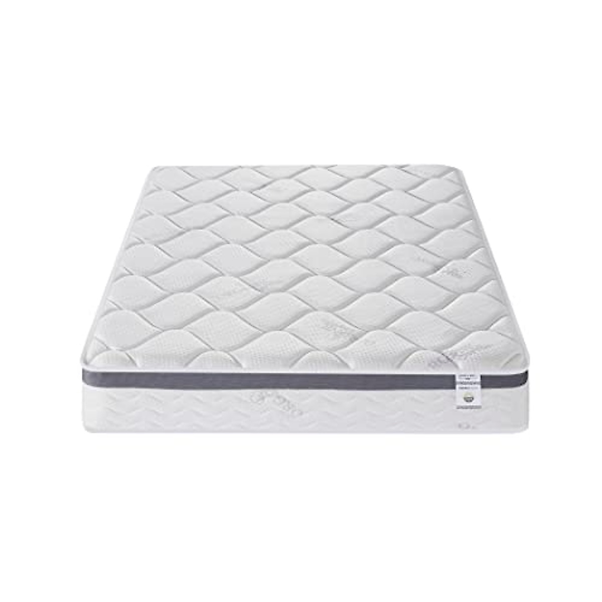 Queen Size Mattress - 10 Inch Cool Memory Foam & Spring Hybrid Mattress with Breathable Cover -Comfort Plush Euro Pillow Top - Rolled in a Box - Oliver & Smith
