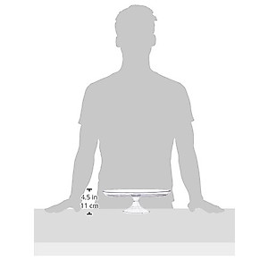 Amscan 438196.86 Clear Dessert Stand Medium, 1 piece