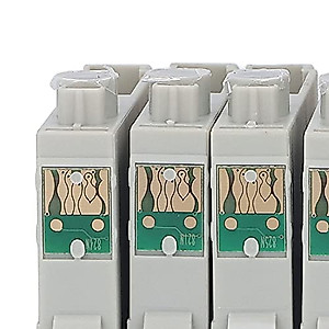 Hilitand Printing Ink Cartridge Ink Cartridge BK C M Y LC LM 6 Colors Printing Accessory Part for Photo Paper Document (T0821N/T0822N/T0823N/T0824N/T0825N/T0826N)