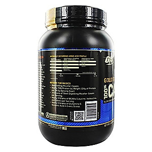 Optimum Nutrition Gold Standard 100% Casein Chocolate Cake Batter - 2 lbs