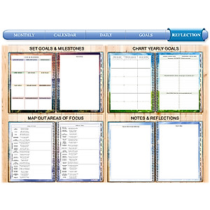 Tools4Wisdom Planner 2023-2024 - October 2023 thru Dec 2024 Planner - 15 Month - Hardcover