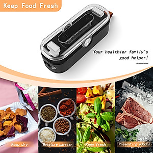 BRIDZON Mini Bag Sealer, Upgrade 2 in 1 Heat Seal & Cutter with Lanyard, Portable Handheld for Plastic Bags Snacks Food Storage & Snacks Freshness