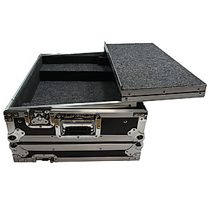 Harmony Audio HCXDJRRLT Flight Angle Glide Laptop Stand DJ 1U Rack Case Compatible with Pioneer XDJ-RR