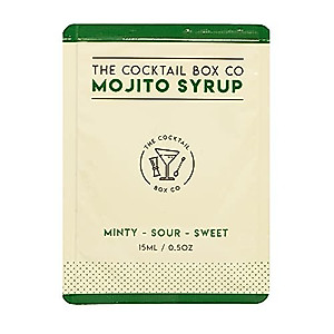 The Cocktail Box Co. Mojito Cocktail Kit - Premium Cocktail Kits - Make Hand Crafted Cocktails. Great Gifts for Him or Her Cocktail Lovers (1 Kit)