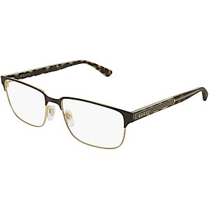 Eyeglasses Gucci GG 0383 O- 005 Brown/Havana