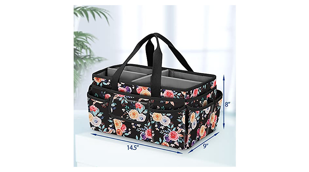 FINPAC Craft Storage Tote Bag - Organized & Portable