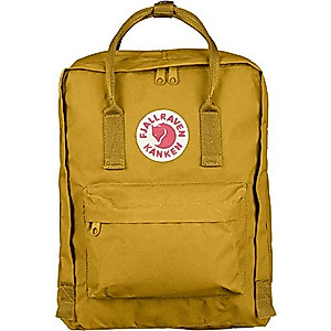 Fjallraven Women's Kanken Backpack, Ochre, Yellow, One Size