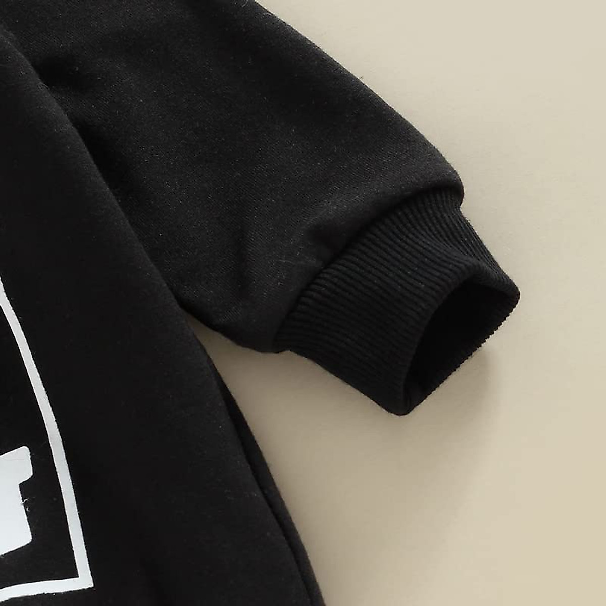 YINGISFITM Baby Girl Boy Valentines Day Outfit Toddler Crewneck Sweatshirt Long Sleeve Shirt Pullover Top Spring Clothes (Mr steal your heart black,12-18 Months)