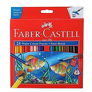 Faber-Castell Watercolor Pencils (24 color) Premium Quality Art Supplies Originals