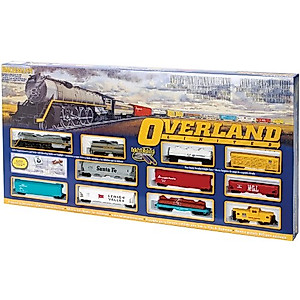 Bachmann Trains - Overland Limited Ready To Run Electric Train Set - HO Scale