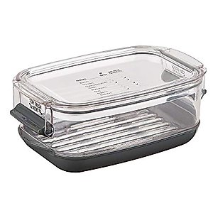 Prepworks by Progressive Berry ProKeeper, , 1.2-Quart, Strawberries, Blueberry, Fruit Vegetable Container,Black