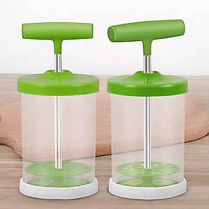 Manual Whipping Cream Dispenser Handheld DIY Whipped Cream Dispenser Professional Cream Whipper Maker for Shop Kitchen Salad Dressings Frothy Drinks Milk Frother Foam Maker