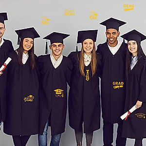 20 Pieces Graduate Cookie Stencils Reusable Cakes Baking Template for DIY Craft Graduation Party