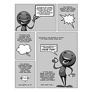 Blank Comic Book for Kids: Create Your Own Story, Drawing Comics and Writing Stories