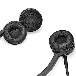 5Paire Earpads - Ear Cushion Compatible with Jabra PRO 920 930 935 9450 9460 9465 9470 / UC Voice 550 Headset (Frog Leather/5 Pairs)
