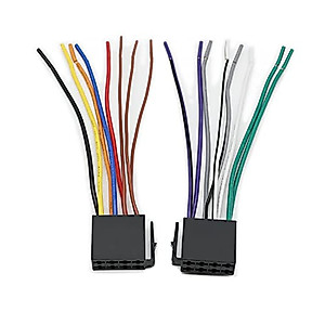 ISO Radio Power Speaker Wiring Harness Replacement for Boss Jenson Pioneer Leadfan SJOYBRING Bluetooth Car Stereo Power Speaker Adapter