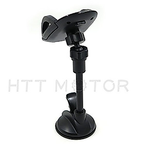 HTTMT 3R1030-360°Car Windshield Dashboard Mount Holder Stand Universal Compatible with Cell Phone iPhone8