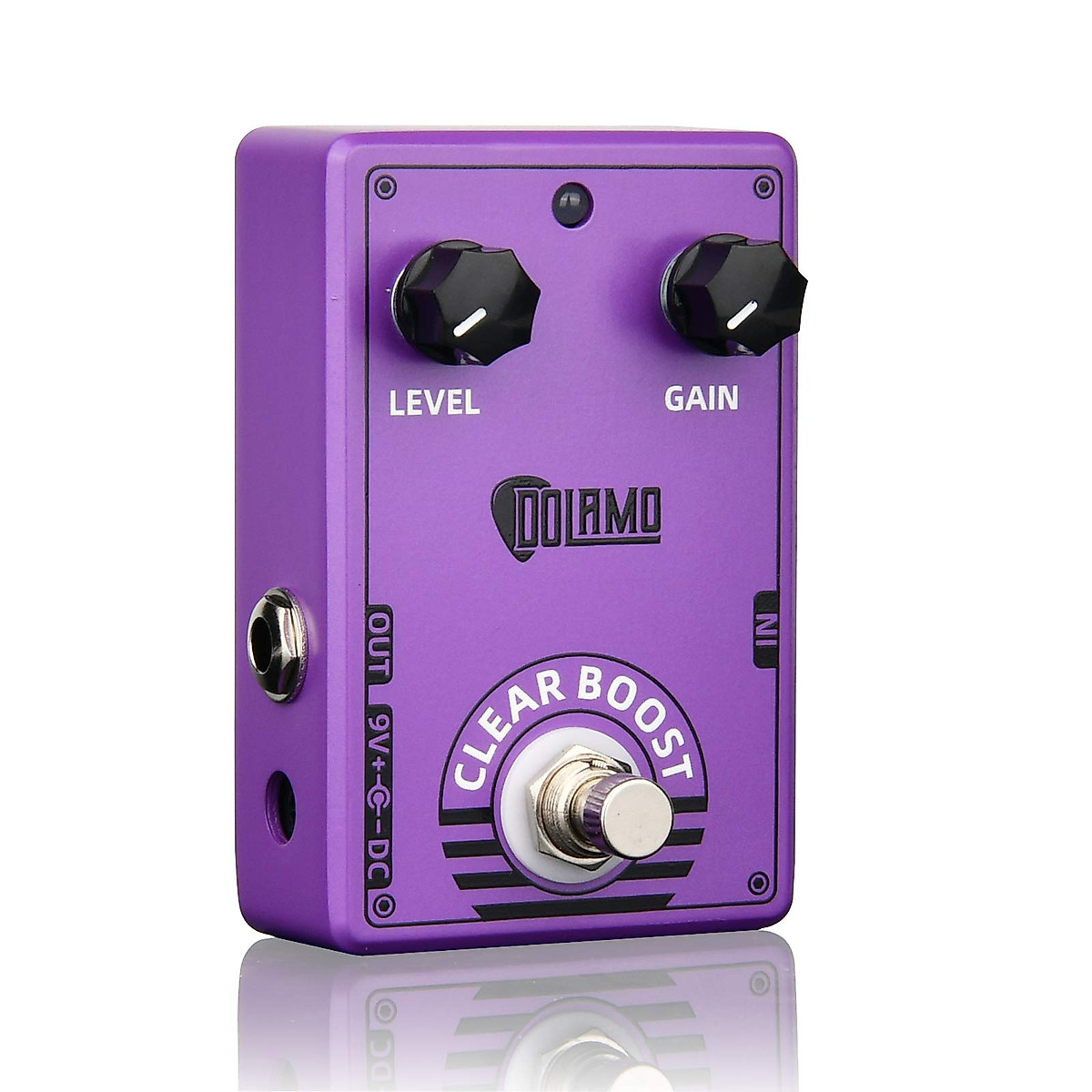 Dolamo Clear Boost Guitar Pedal, Boost Effect Pedal for Guitar,with Effective Level and Gain Control