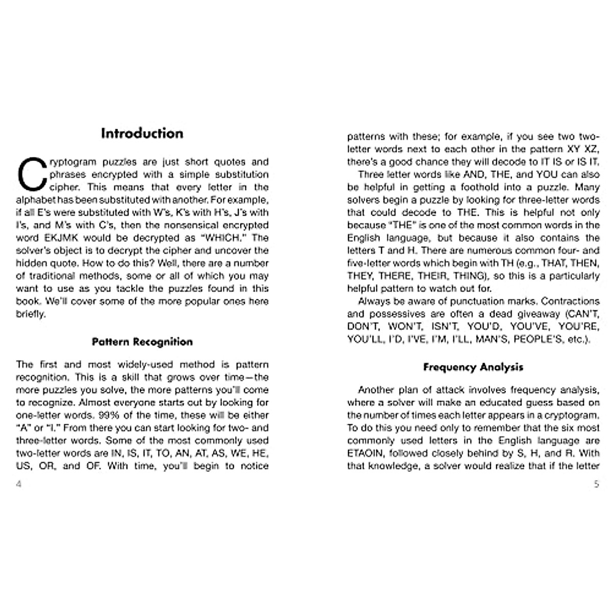 Large Print Cryptograms #3