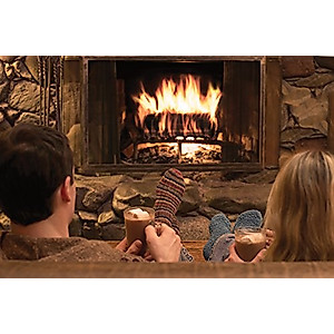 Pine Mountain Traditional 4-Hour Firelog, 6 Logs Long Burning Firelog for Campfire, Fireplace, Fire Pit, Indoor and Outdoor Use