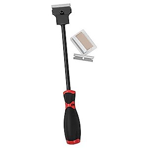 Performance Tool W1513 Ergonomic Non-Slip Molded Grip with 6 Blades for Sticker and Label Removal - US Patent Number D693201