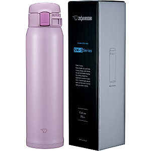 Zojirushi SM-SR60EVP Stainless Mug, 20-Ounce, Purple