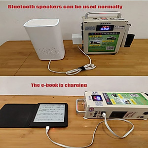 Hand Crank Generator,Portable Emergency Hand Power USB Charging Generator,Large Capacity Outdoor 5V、12V、220V 150W Manual Generator