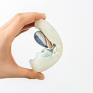 Lykmera Cartoon Socks Shoes Summer Autumn Comfortable Infant Toddler Shoes Cute Bear Pattern Mesh Breathable Floor Shoes (Grey, 6-12 Months)