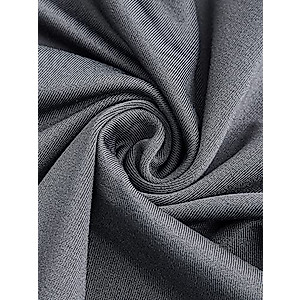 Verdusa Women's 3 Piece Outfit Y2K Tube One Shoulder Top Shrug and Drawstring Ruched Bodycon Mini Skirt Sets Dark Grey XS